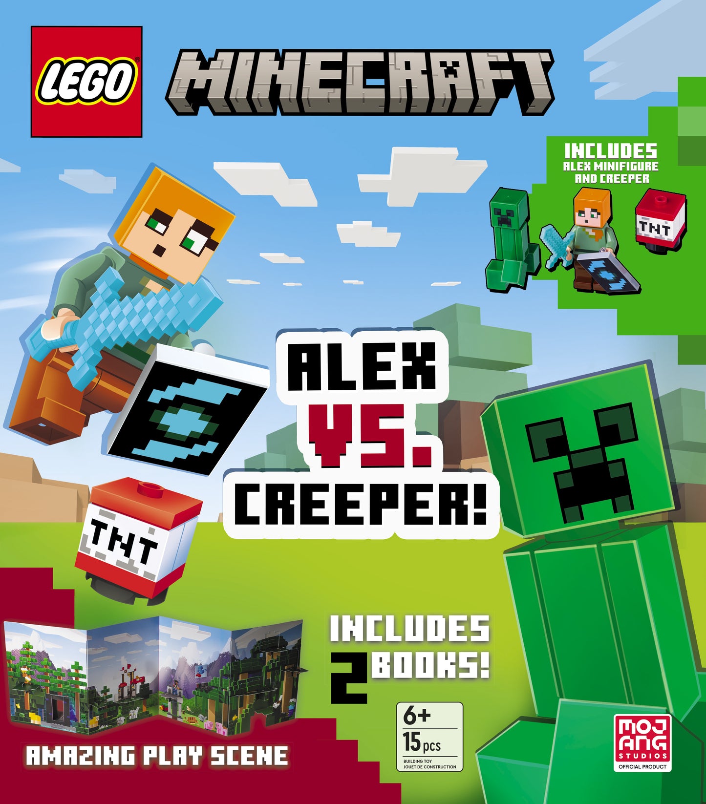 Alex vs. Creeper (LEGO Minecraft) – Penguin Shop